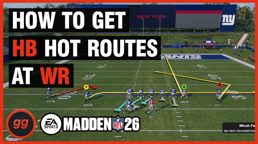 Get More Hot Routes at WR with this Trick - Madden 26 Tips - Huddle.gg