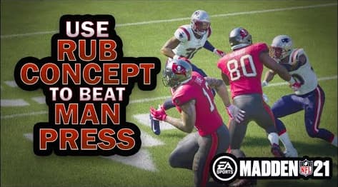 How to Beat Man Press with a Rub Route - Madden 26 Tips - Huddle.gg