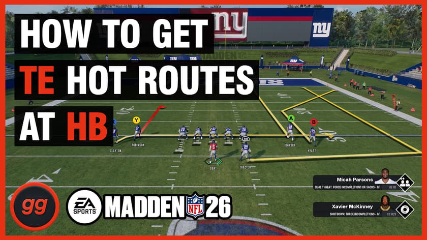 Get More Hot Routes at RB with this Trick - Madden 26 Tips - Huddle.gg